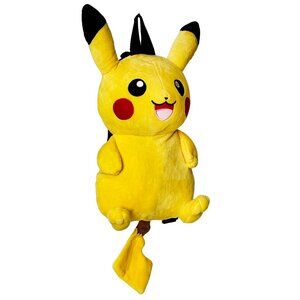 Bags | Pokemon Pikachu Plush Backpack | Poshmark